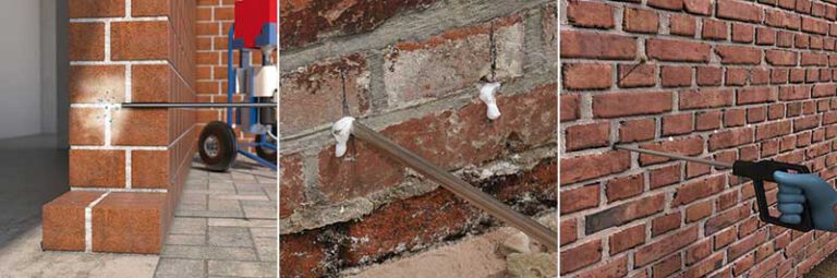 Muren injecteren - stop optrekkend vocht - DrogeKelder.com